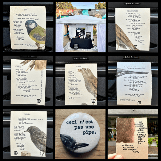 Three Months - Charlottesville Poem Store