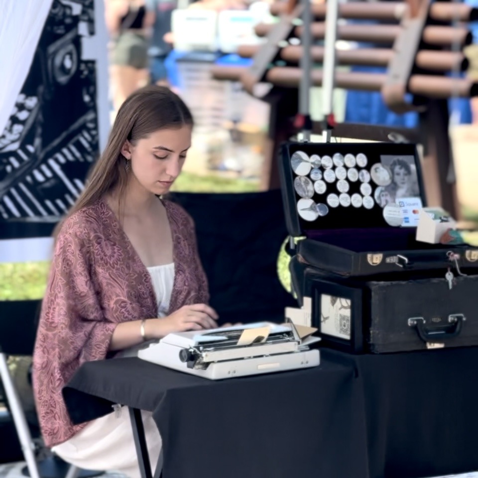 Typewriter Poetry for Events- Charlottesville Poem Store