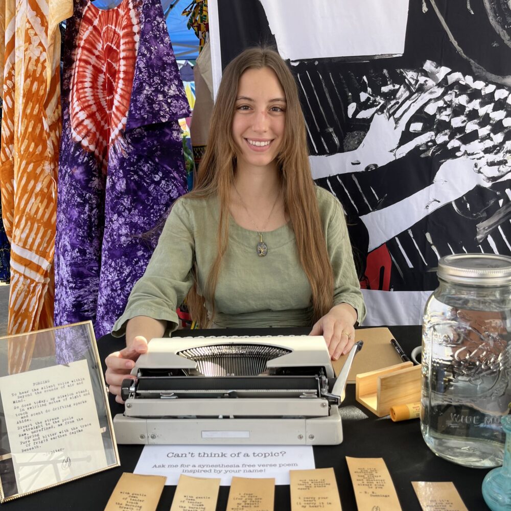 Typewriter Poetry for Events- Charlottesville Poem Store