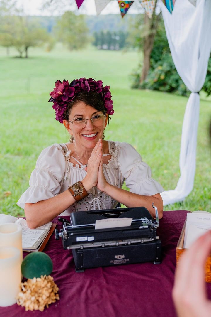 Typewriter Poetry for Events- Charlottesville Poem Store