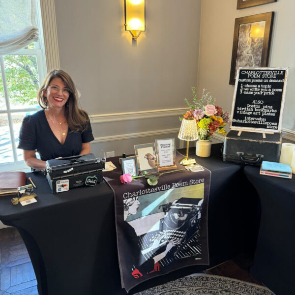 Live Typewriter Poetry - Charlottesville Poem Store